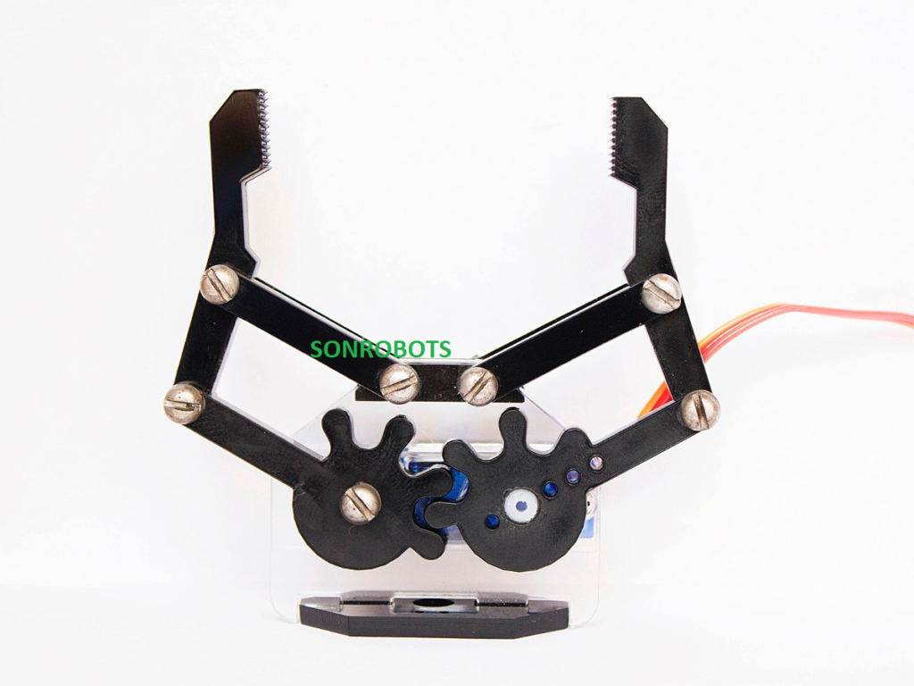 Gripper acrílico para servo SG90 – Sonrobots